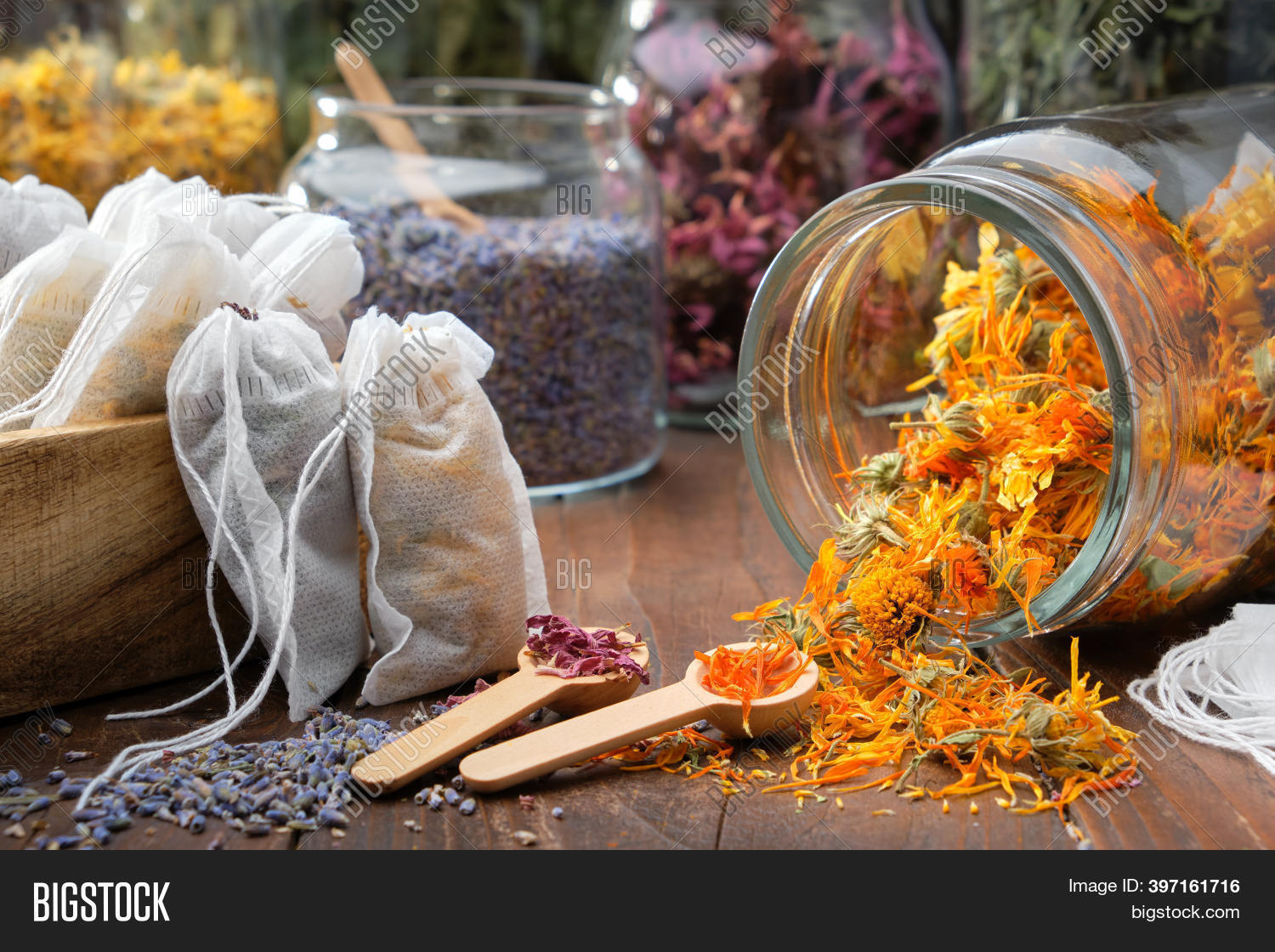 Filter Tea Bags Filled Image & Photo (Free Trial) | Bigstock