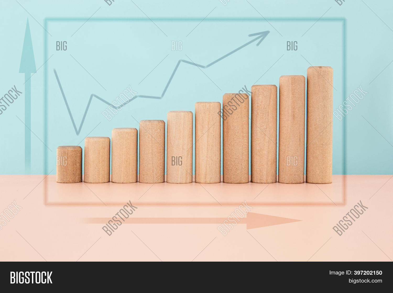 Wooden Blocks Chart Image & Photo (Free Trial) | Bigstock