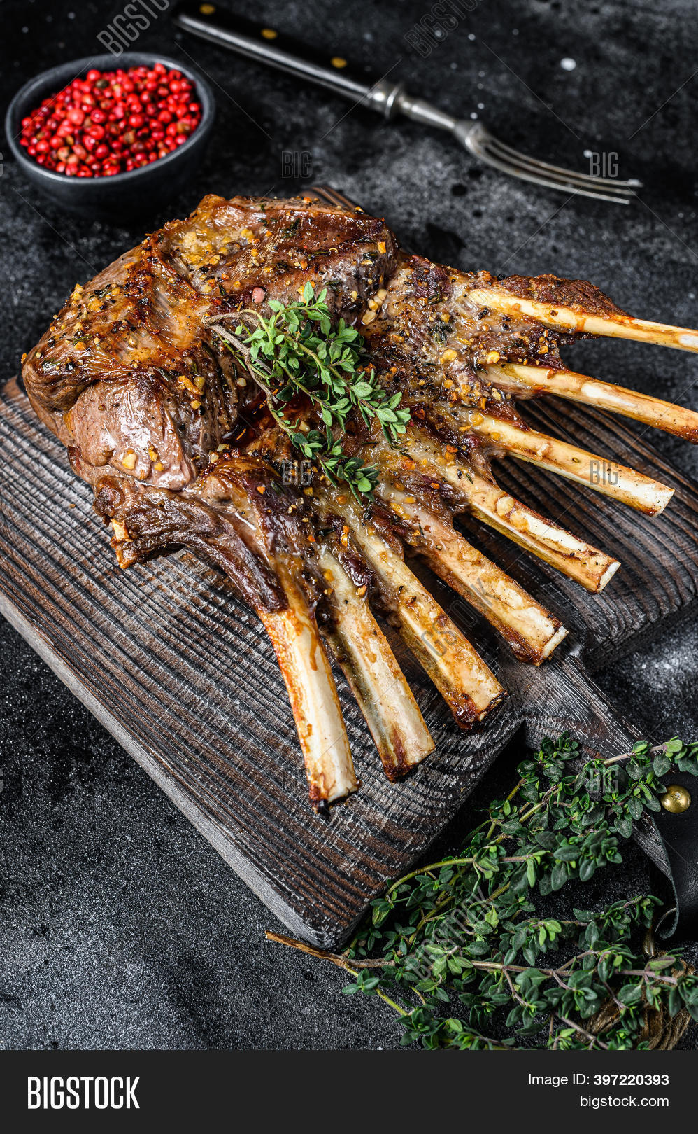 Barbecue Rack Lamb Image & Photo (Free Trial) | Bigstock
