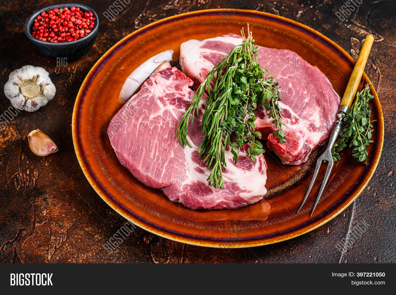 Fresh Raw Pork Loin Image & Photo (Free Trial) | Bigstock