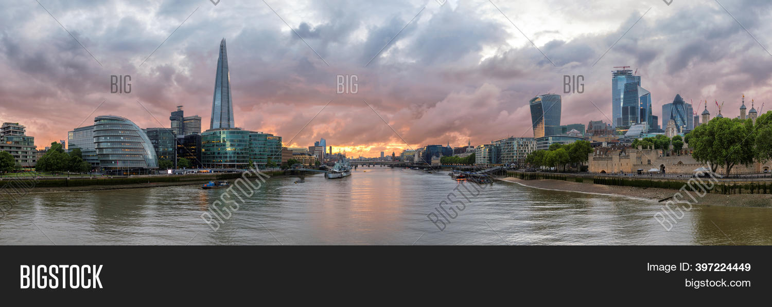 Panoramic View London Image & Photo (Free Trial) | Bigstock
