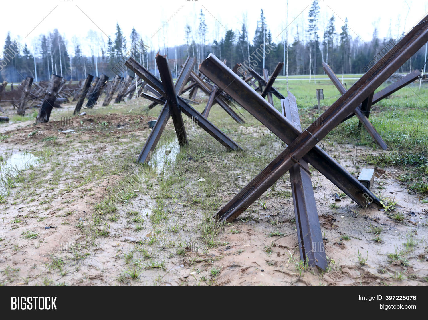 View Steel Anti-tank Image & Photo (Free Trial) | Bigstock