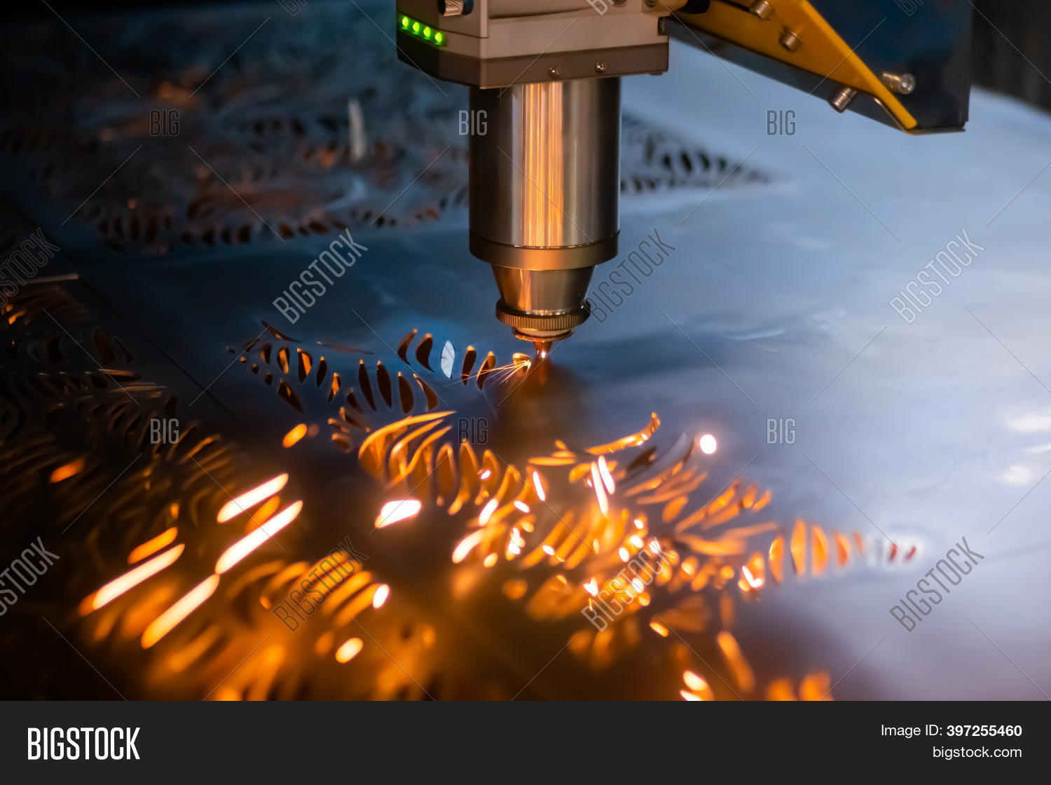 Automatic Cnc Laser Image & Photo (Free Trial) | Bigstock