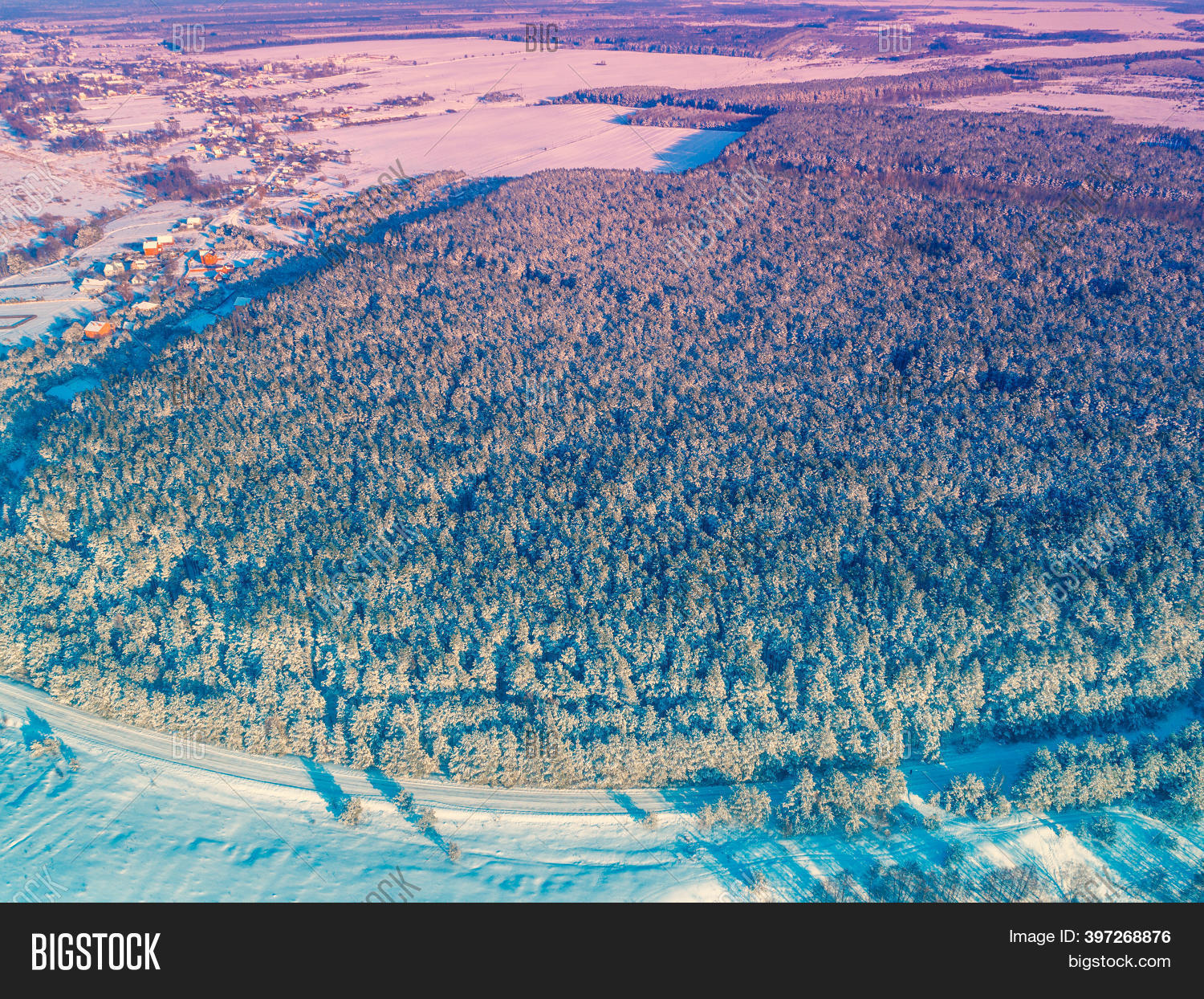 Aerial View Forest Image & Photo (Free Trial) | Bigstock