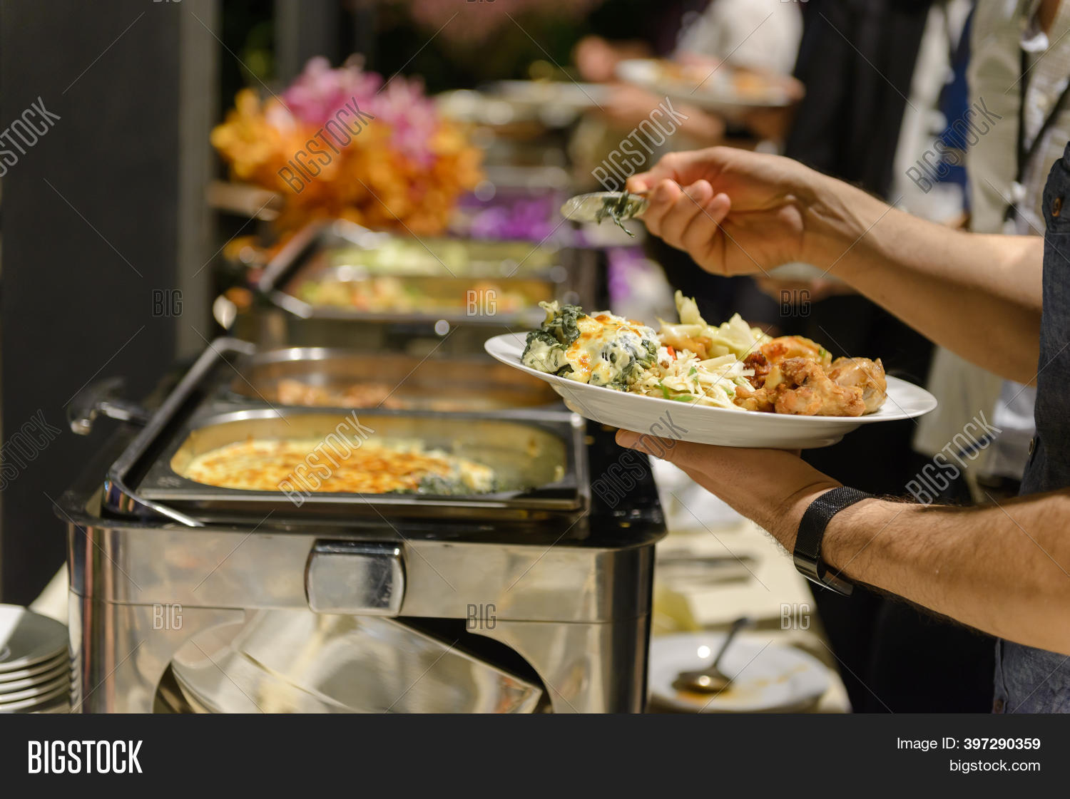 Buffet Dinner Catering Image & Photo (Free Trial) | Bigstock