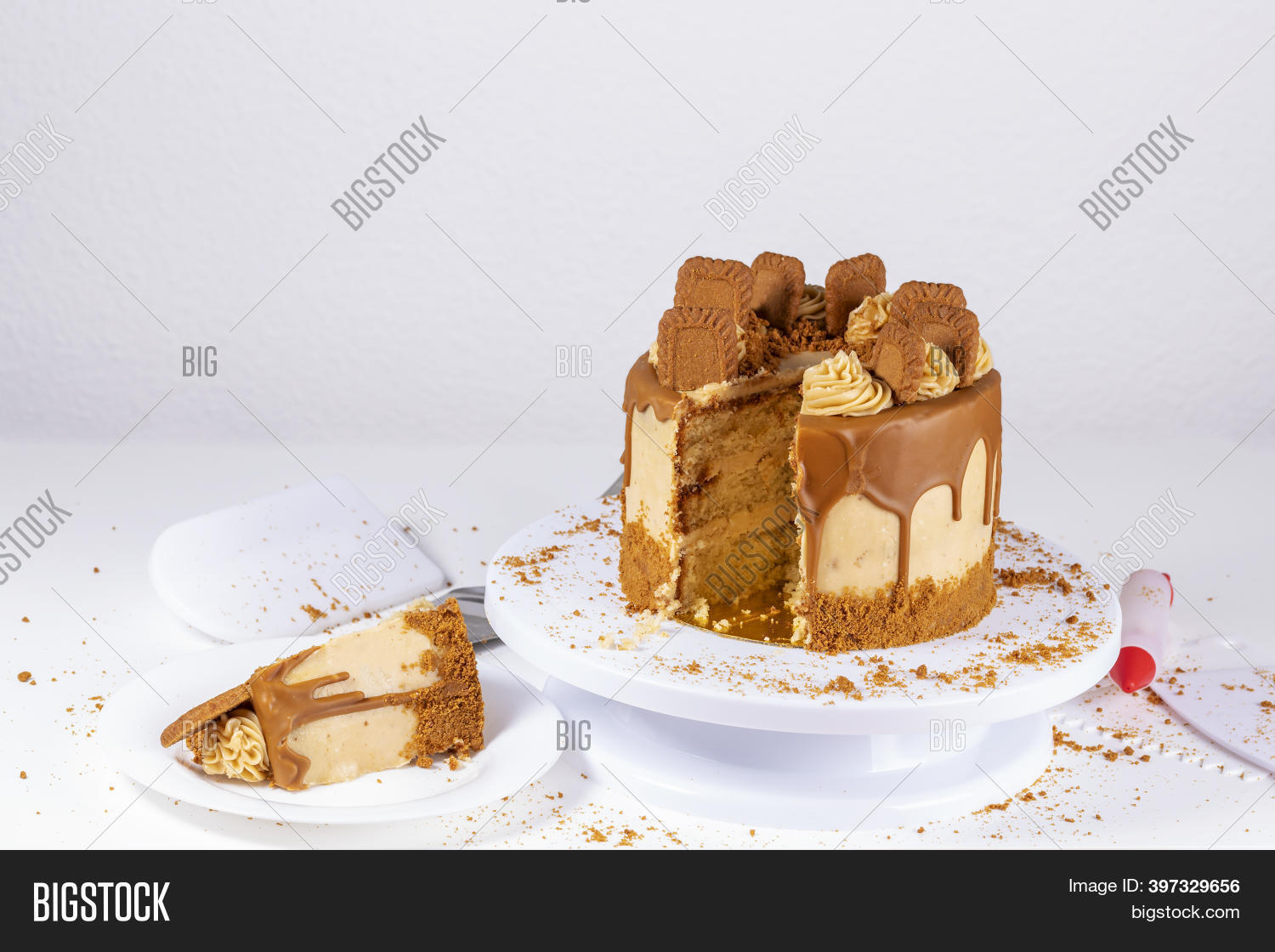 Delicious Biscuit Cake Image & Photo (Free Trial) | Bigstock