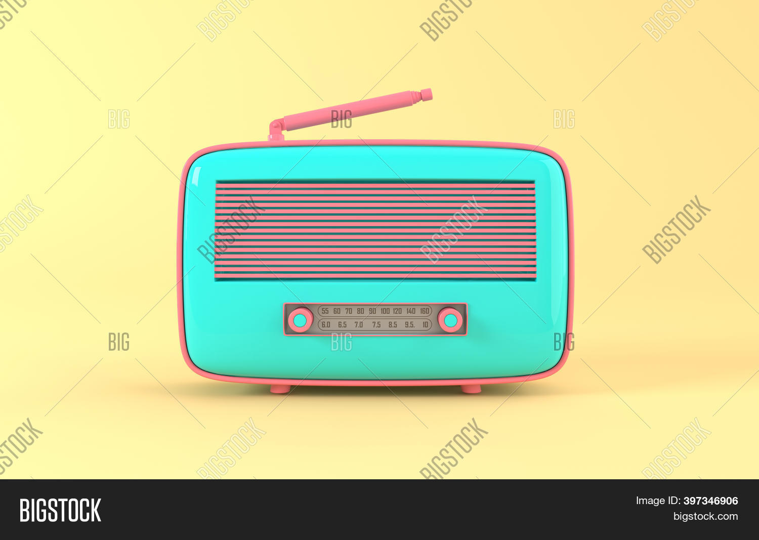 Vintage Style Radio Image & Photo (Free Trial) | Bigstock