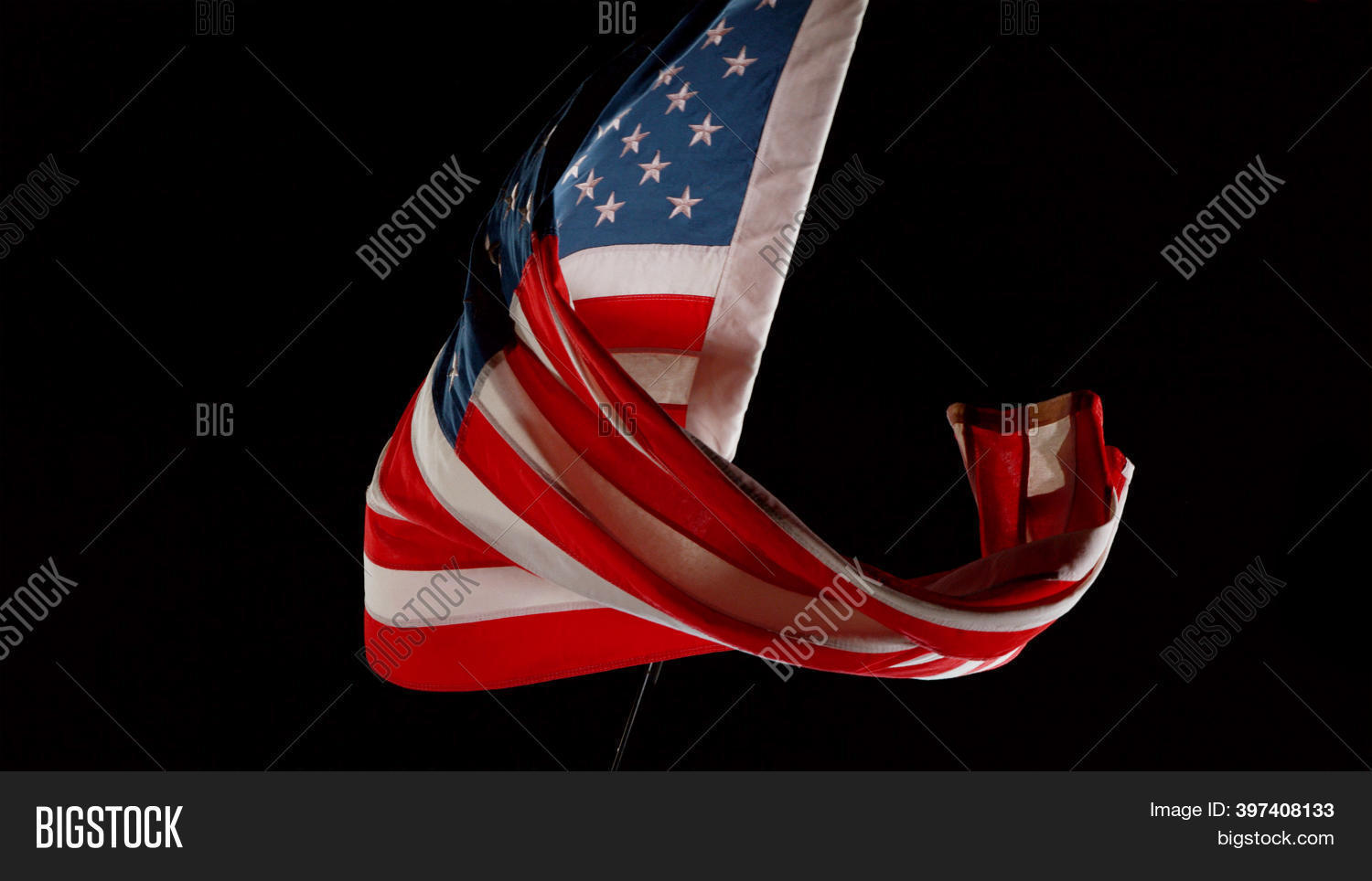 American Flag Blowing Image & Photo (Free Trial) | Bigstock