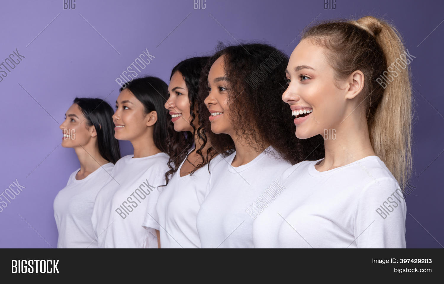 Group Five Smiling Image & Photo (Free Trial) | Bigstock