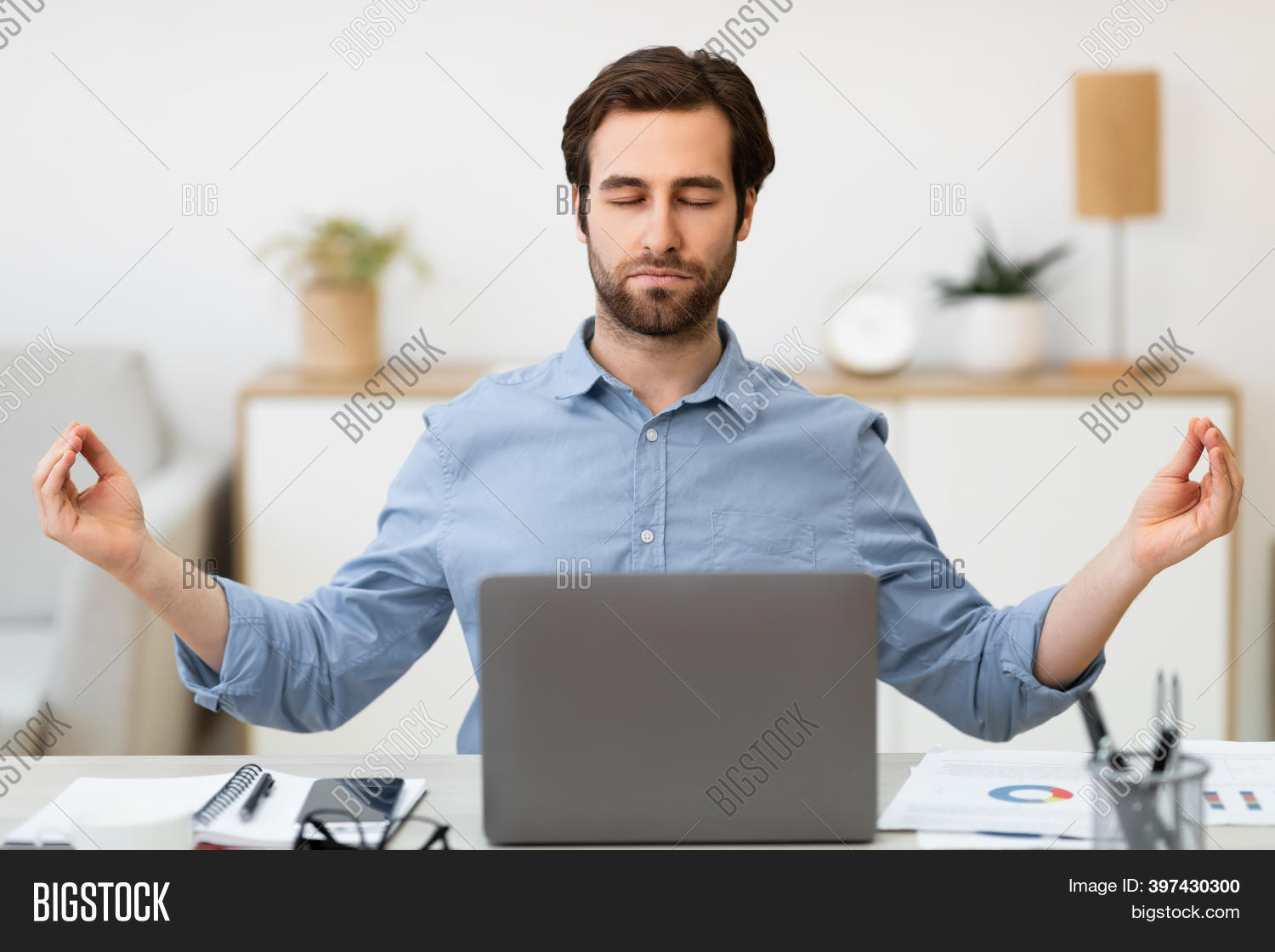 Keep Calm. Businessman Image & Photo (Free Trial) | Bigstock