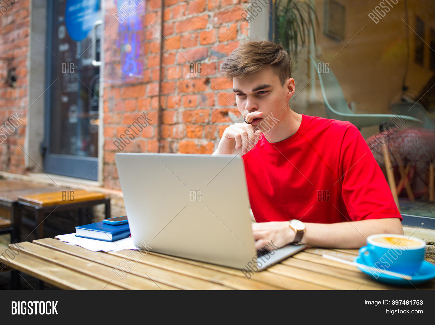 Thoughtful Man Student Image & Photo (Free Trial) | Bigstock