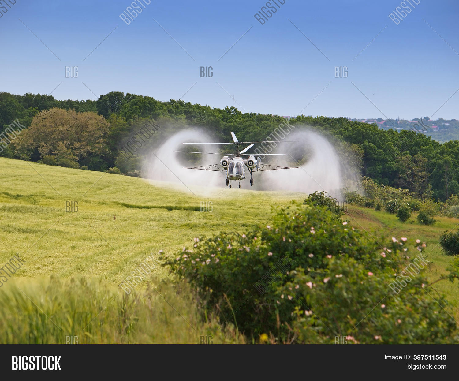 Aerial Spraying Over Image & Photo (Free Trial) | Bigstock