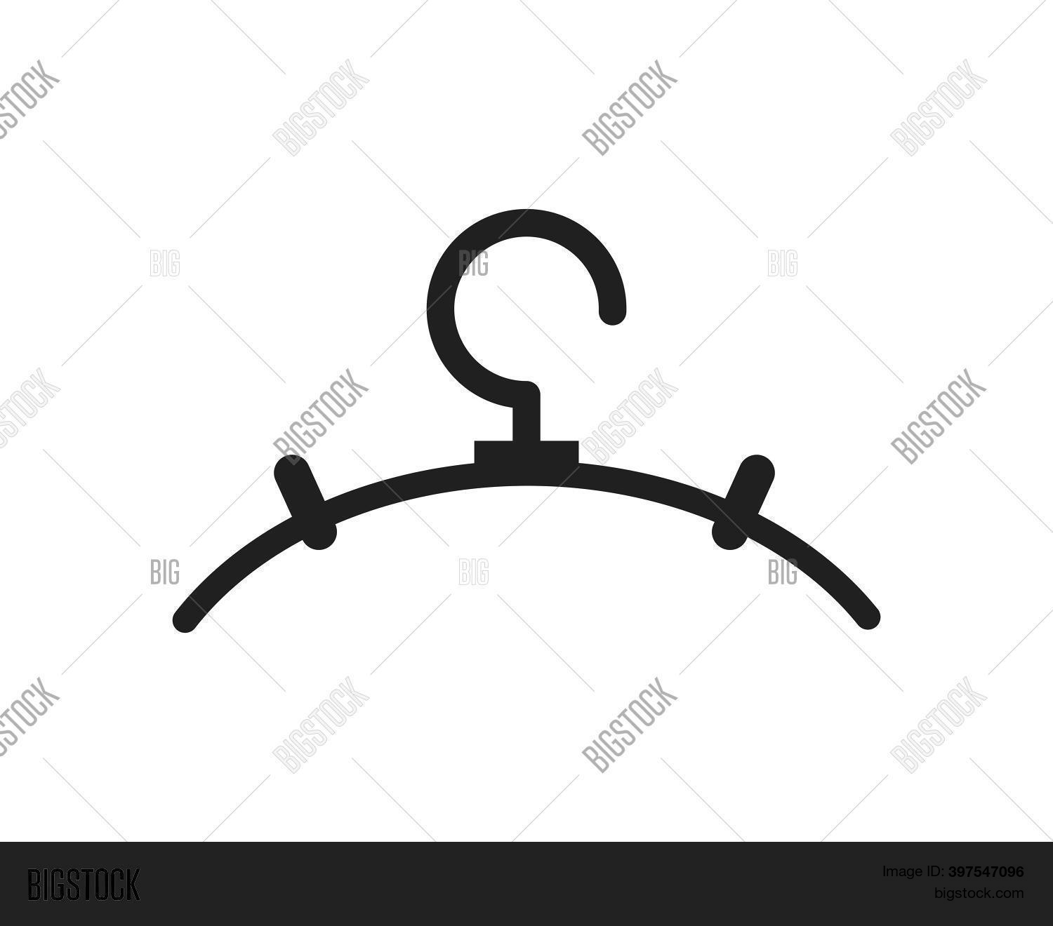 Hanger Logo Icon Vector & Photo (Free Trial) | Bigstock