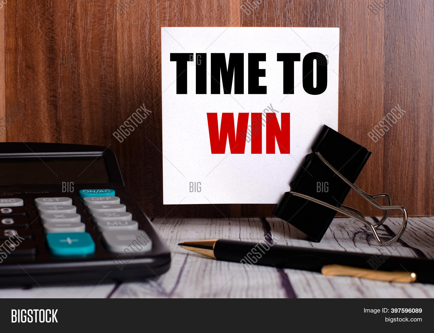 Time Win Written On Image & Photo (Free Trial) | Bigstock