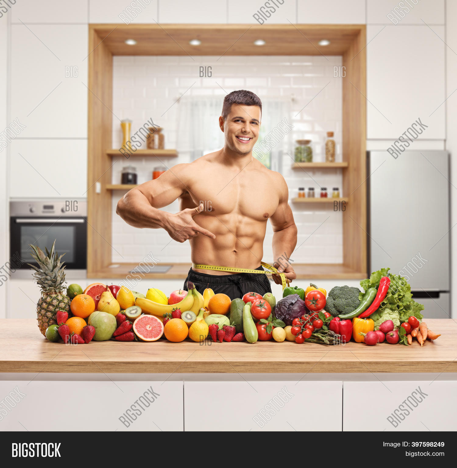 Young Muscular Man Image & Photo (Free Trial) | Bigstock