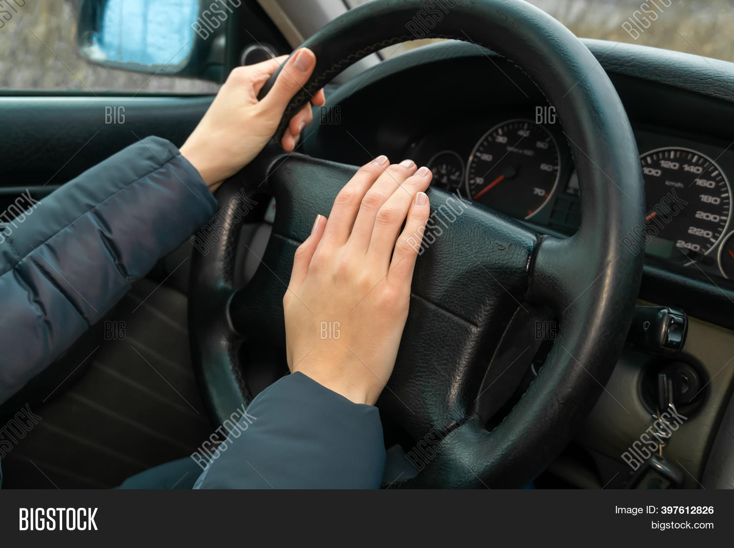 Female Drivers Hands Image & Photo (Free Trial) | Bigstock