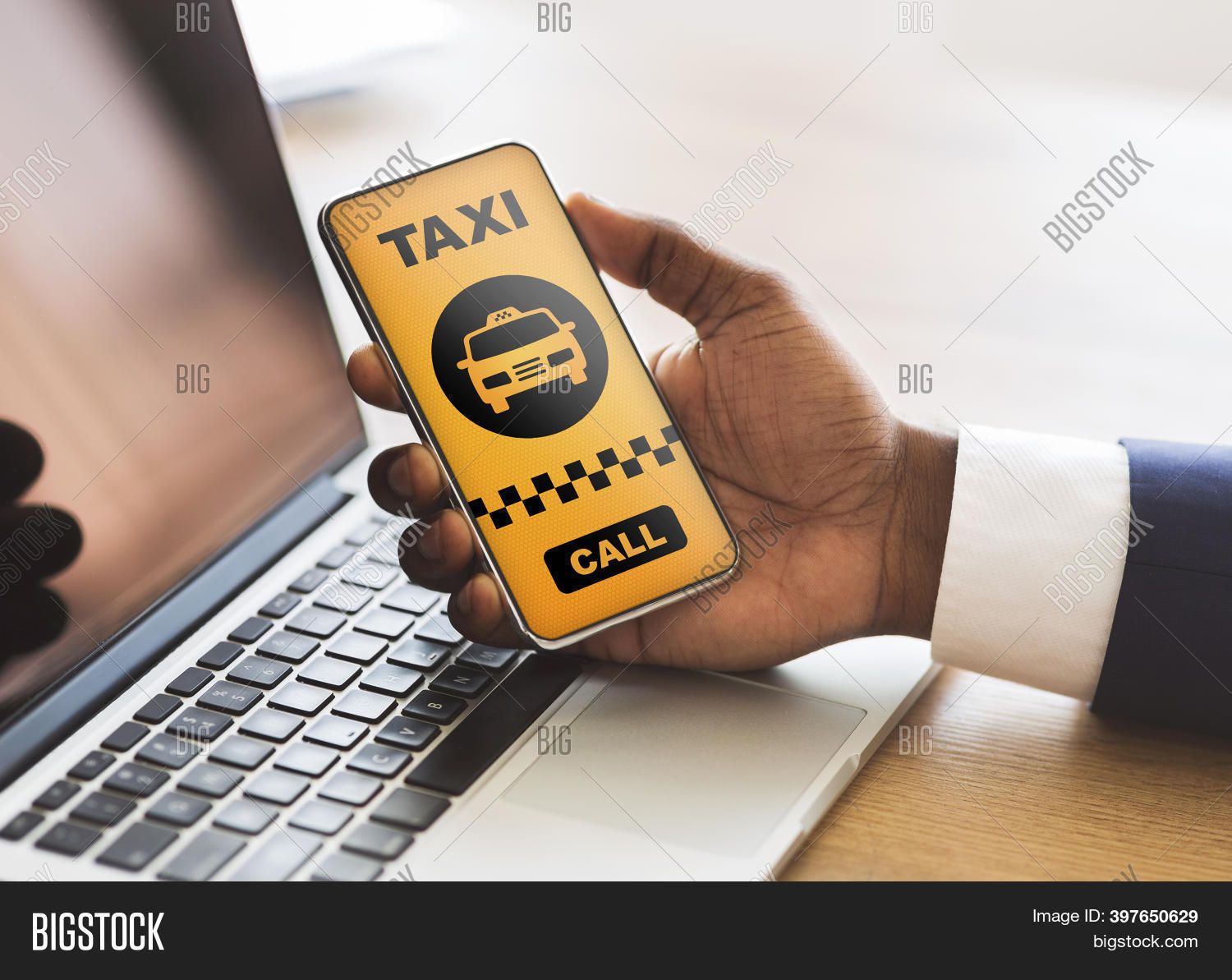Calling Cab. Image & Photo (Free Trial) | Bigstock