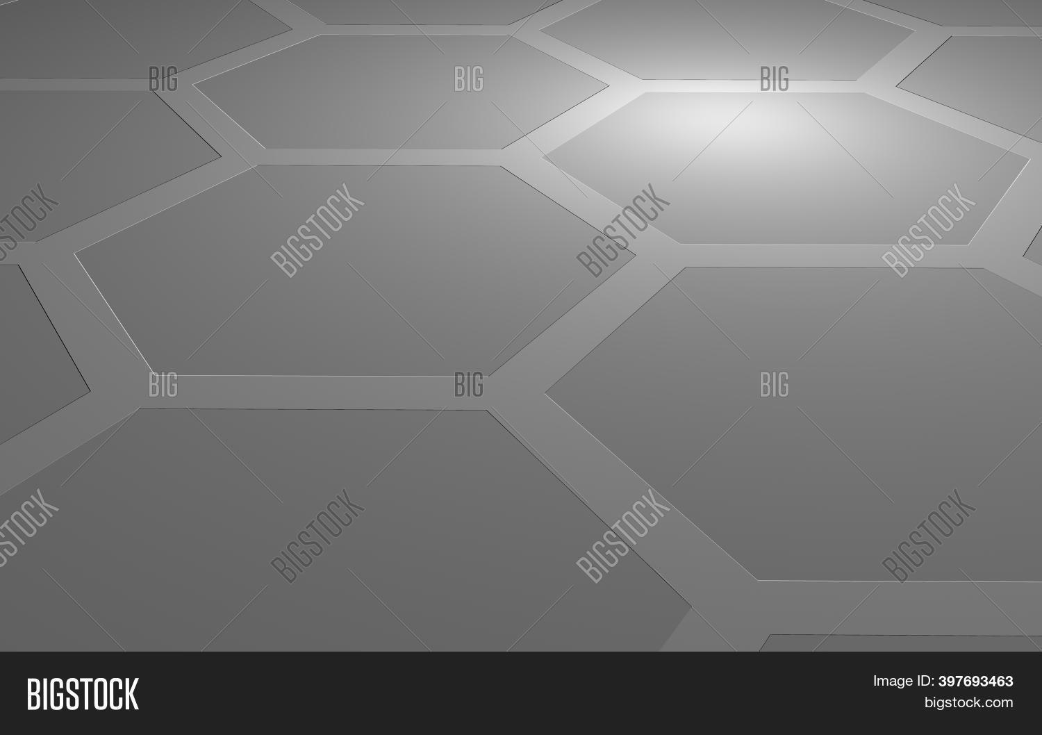 Honeycomb On Gray Image & Photo (Free Trial) | Bigstock