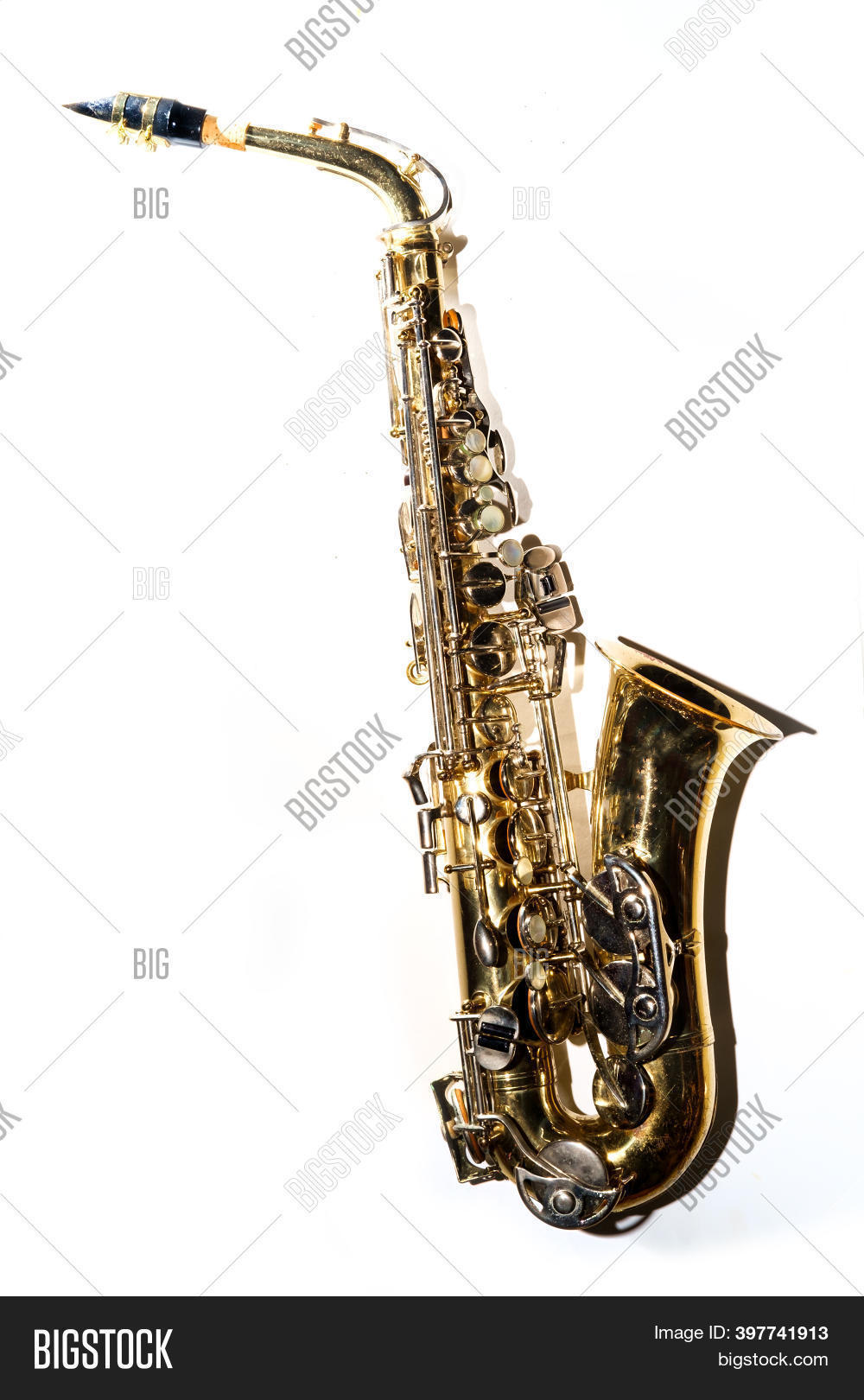 Old Dented Worn Alto Image & Photo (Free Trial) | Bigstock