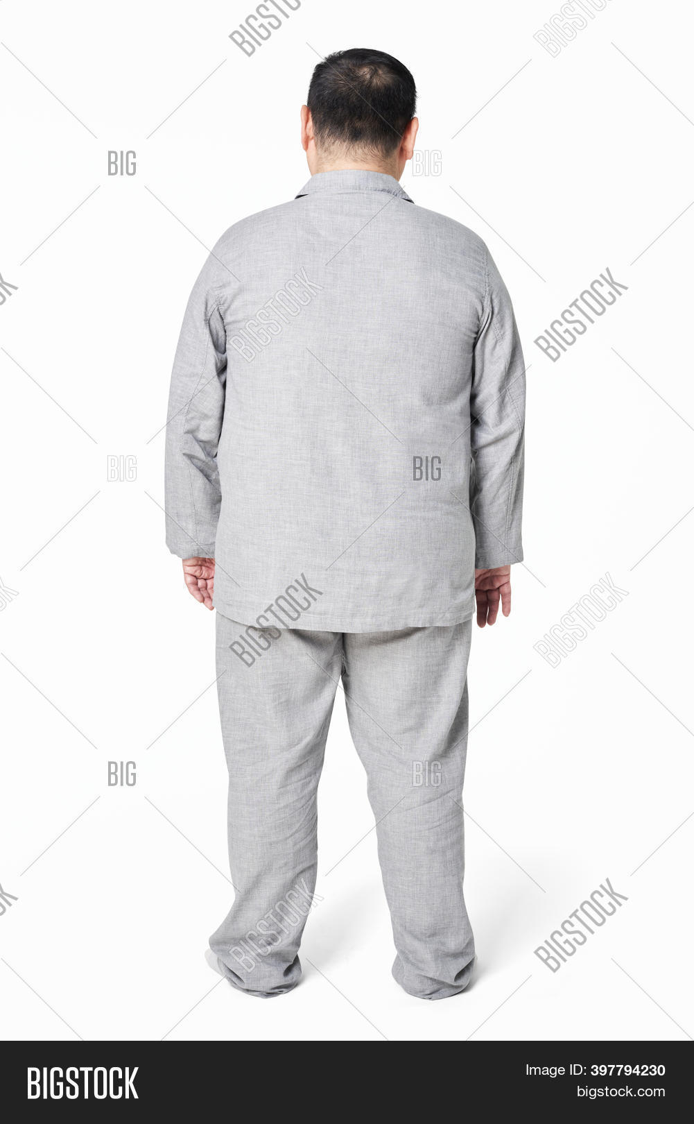 Plus Size Model Gray Image & Photo (Free Trial) | Bigstock