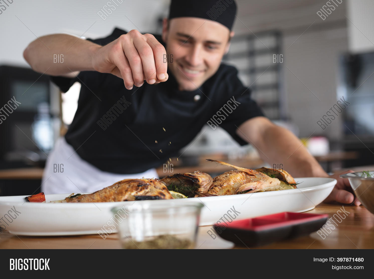 Male Caucasian Chef Image & Photo (Free Trial) | Bigstock