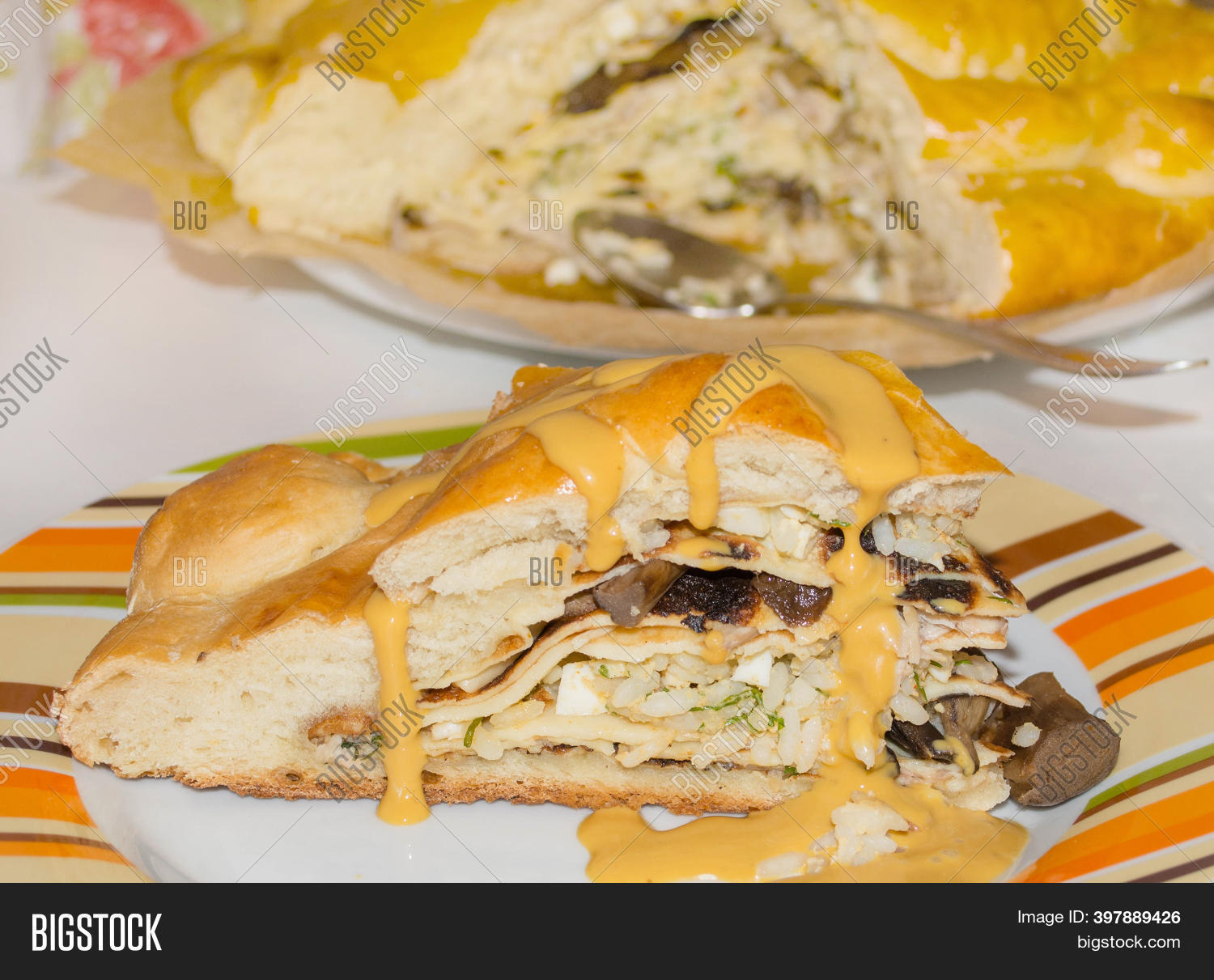 Festive Pie Russian Image & Photo (Free Trial) | Bigstock