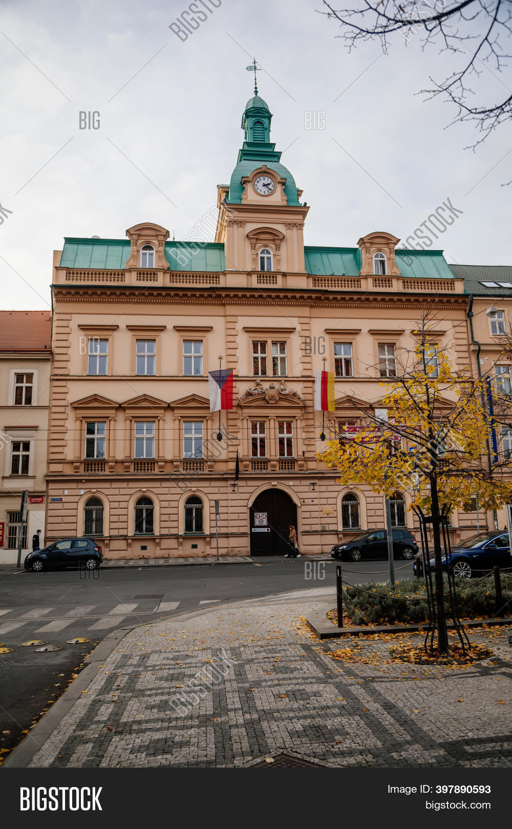 Smichov City Hall Neo- Image & Photo (Free Trial) | Bigstock