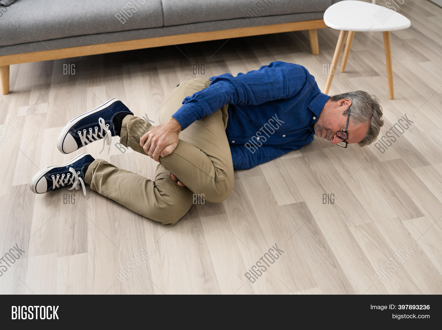 Old Senior Fallen Man Image & Photo (Free Trial) | Bigstock
