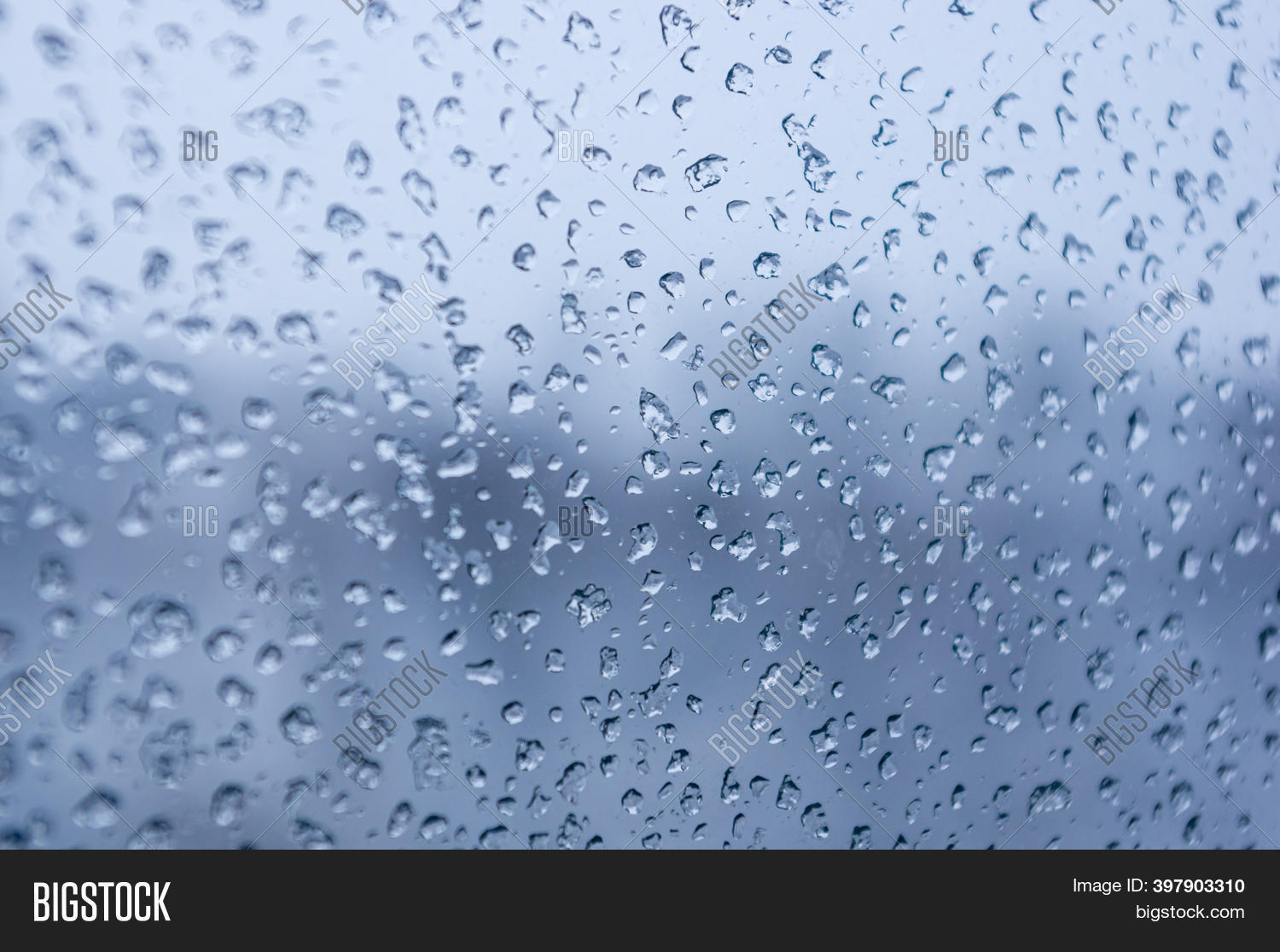 Melting Snow On Glass Image & Photo (Free Trial) | Bigstock