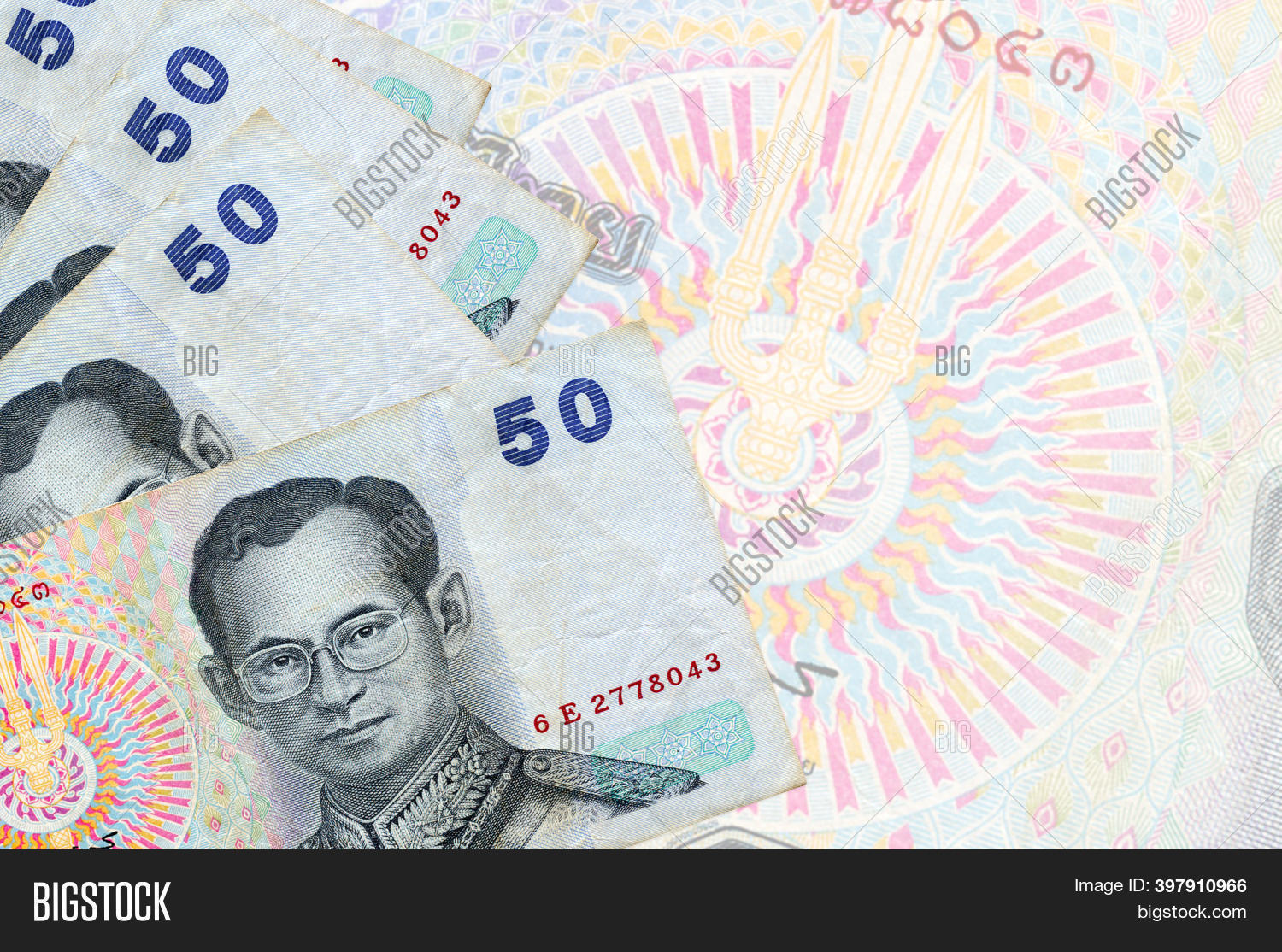50 Thai Baht Bills Image & Photo (Free Trial) | Bigstock
