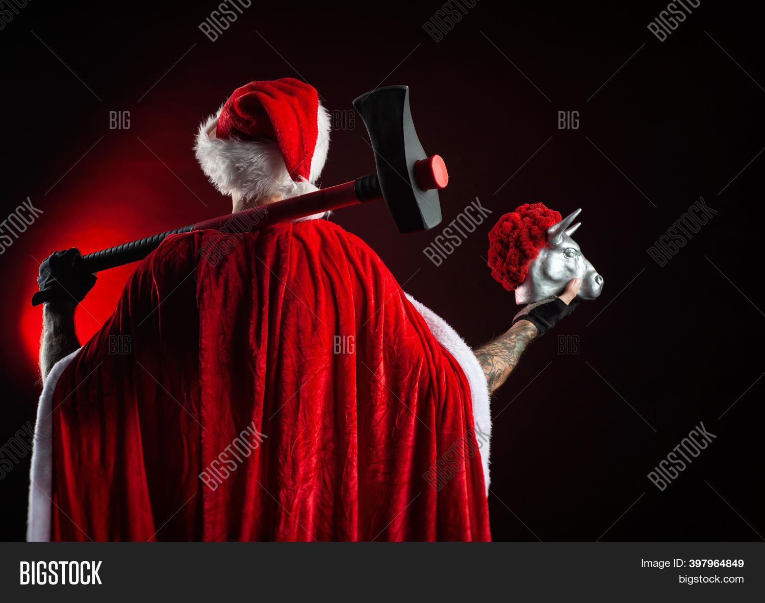 Man Red Santa Claus Image & Photo (Free Trial) | Bigstock