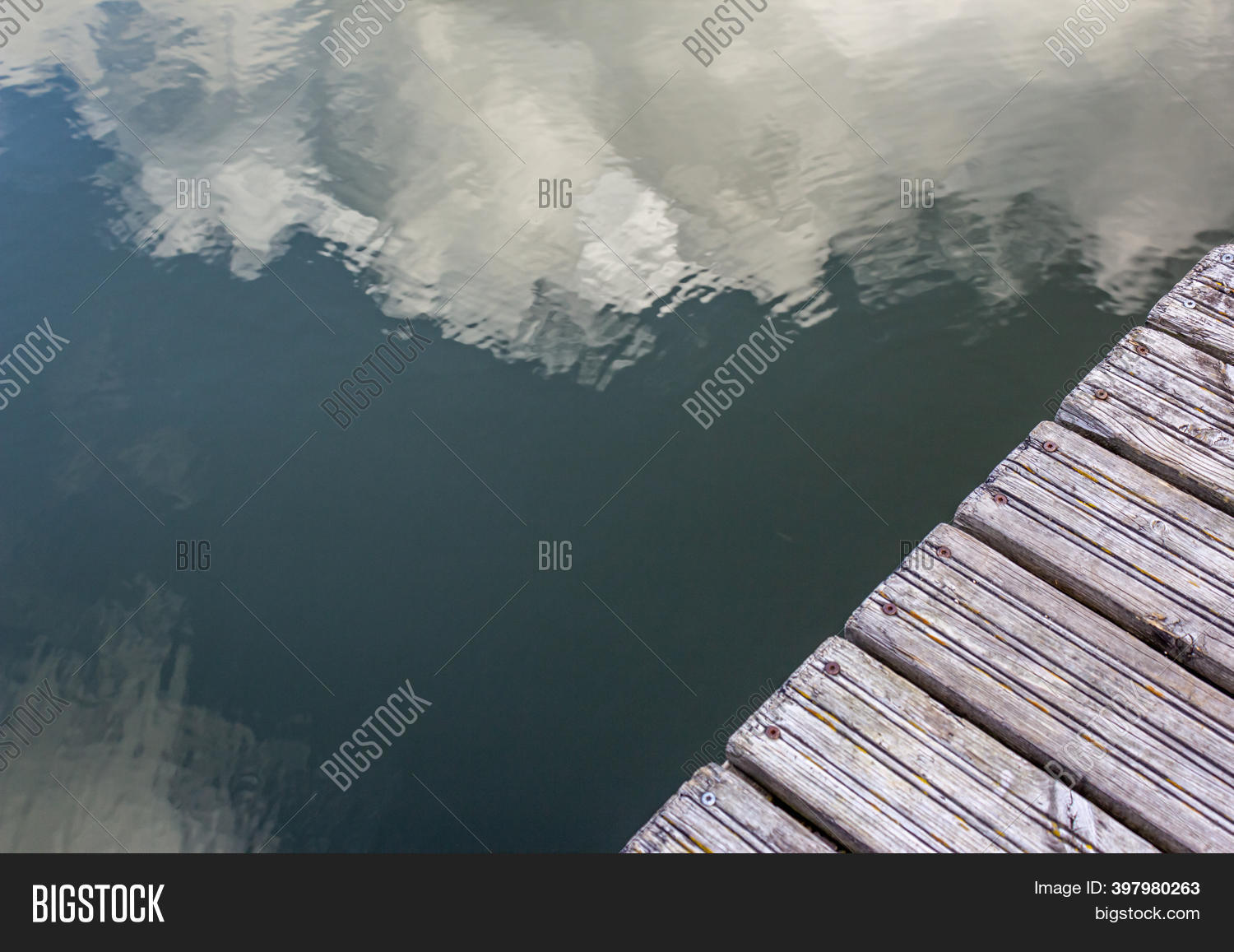 Pier River Reflections Image & Photo (Free Trial) | Bigstock