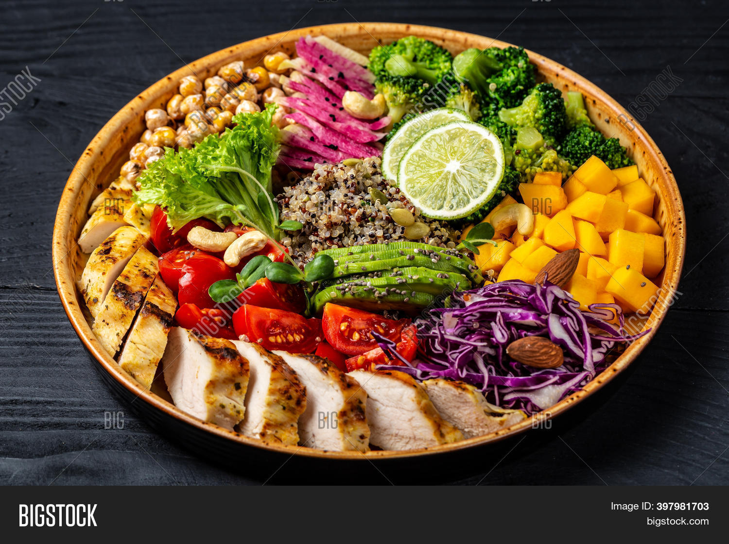 Fresh Salad. Bowl Image & Photo (Free Trial) | Bigstock