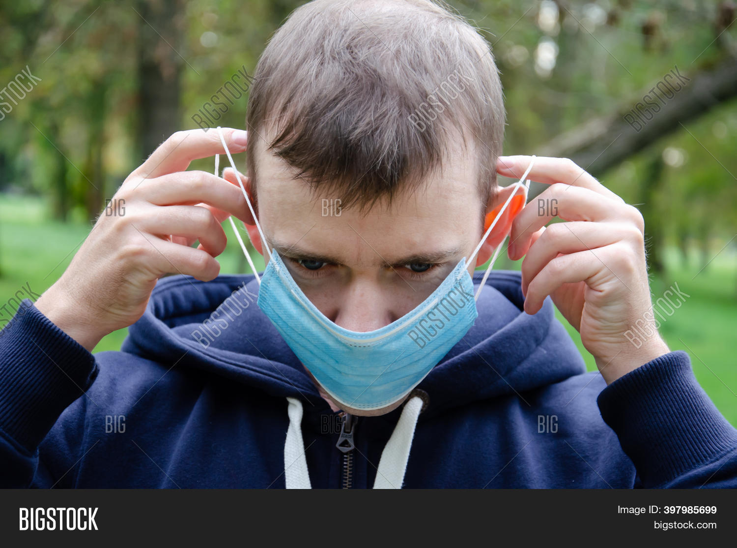 Caucasian Man On Face Image & Photo (Free Trial) | Bigstock