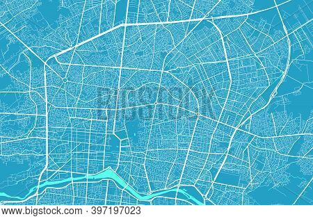 Detailed Map Isfahan Vector & Photo (Free Trial) | Bigstock