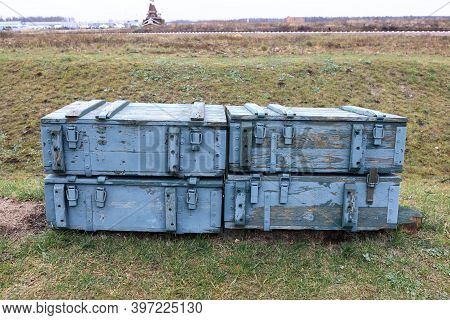Wooden Boxes Artillery Image & Photo (Free Trial) | Bigstock