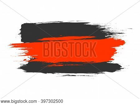 Red Strip Paint . Vector & Photo (Free Trial) | Bigstock