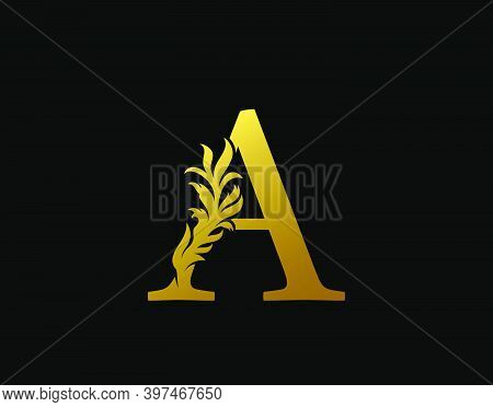 Classic Letter Icon. Vector & Photo (Free Trial) | Bigstock