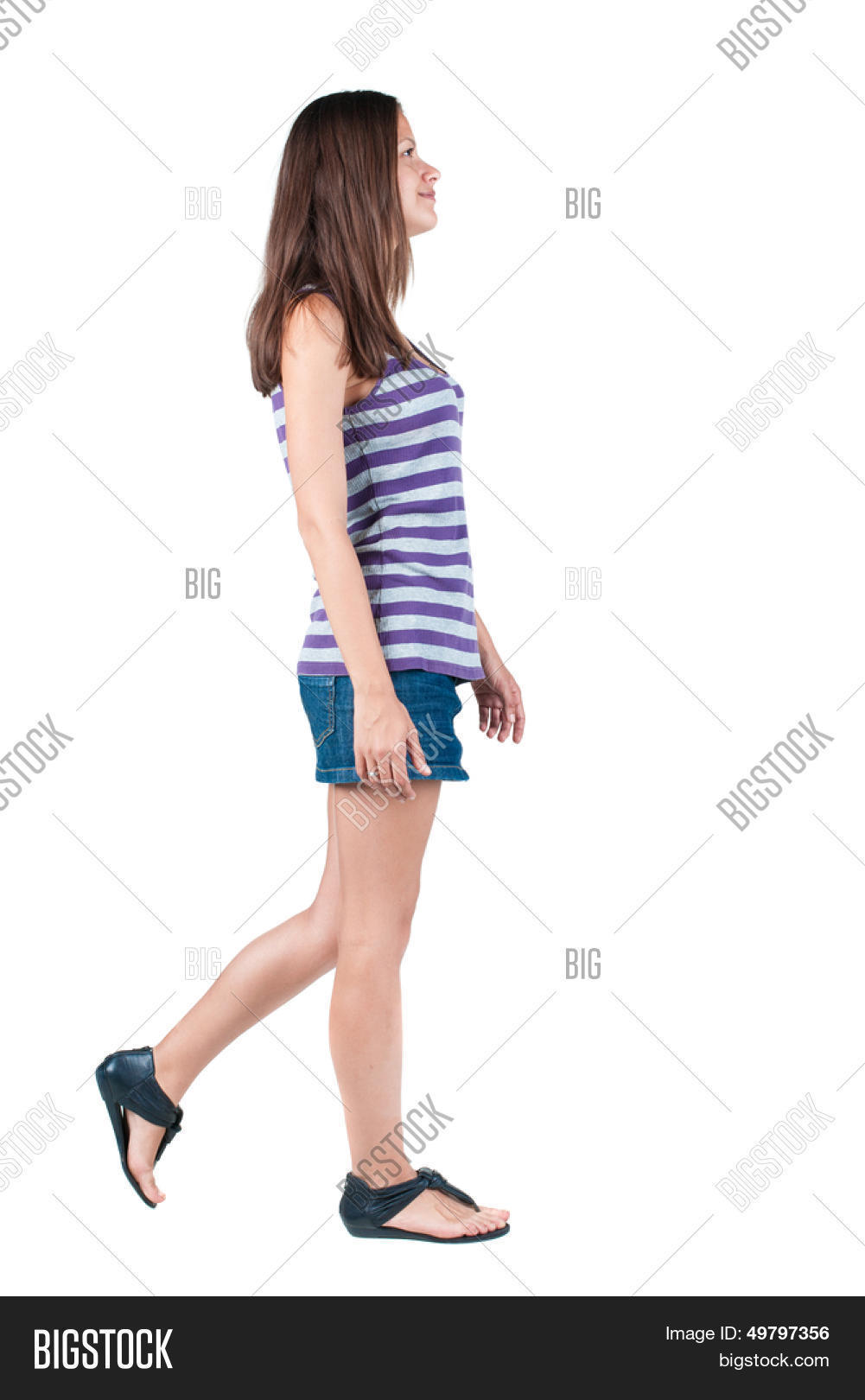 Back View Walking Image & Photo (Free Trial) | Bigstock