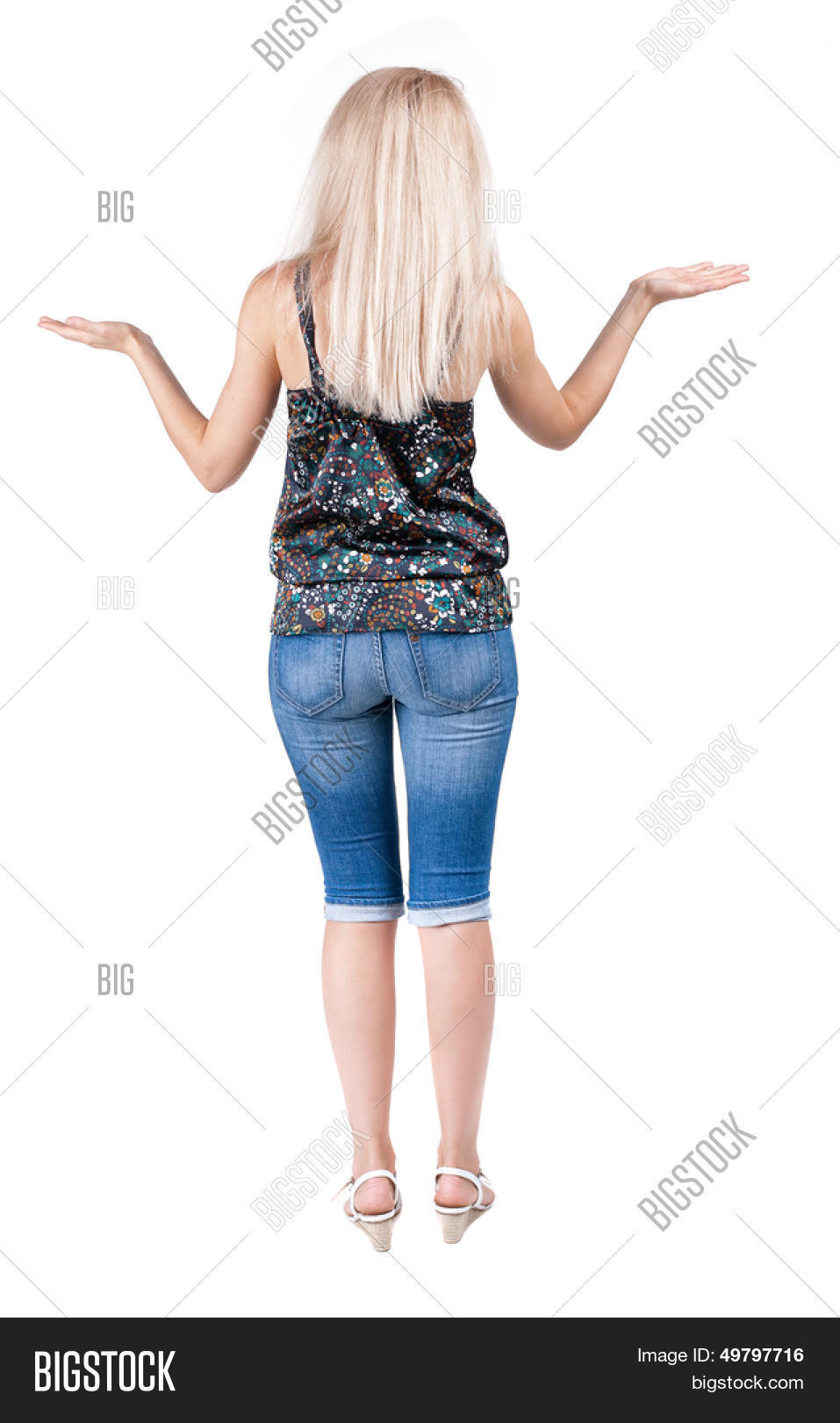 Back View Surprised Image & Photo (Free Trial) | Bigstock