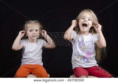 Portrait Sisters, Two Image & Photo (Free Trial) | Bigstock
