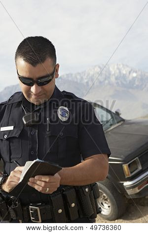 Police Officer Taking Image & Photo (Free Trial) | Bigstock