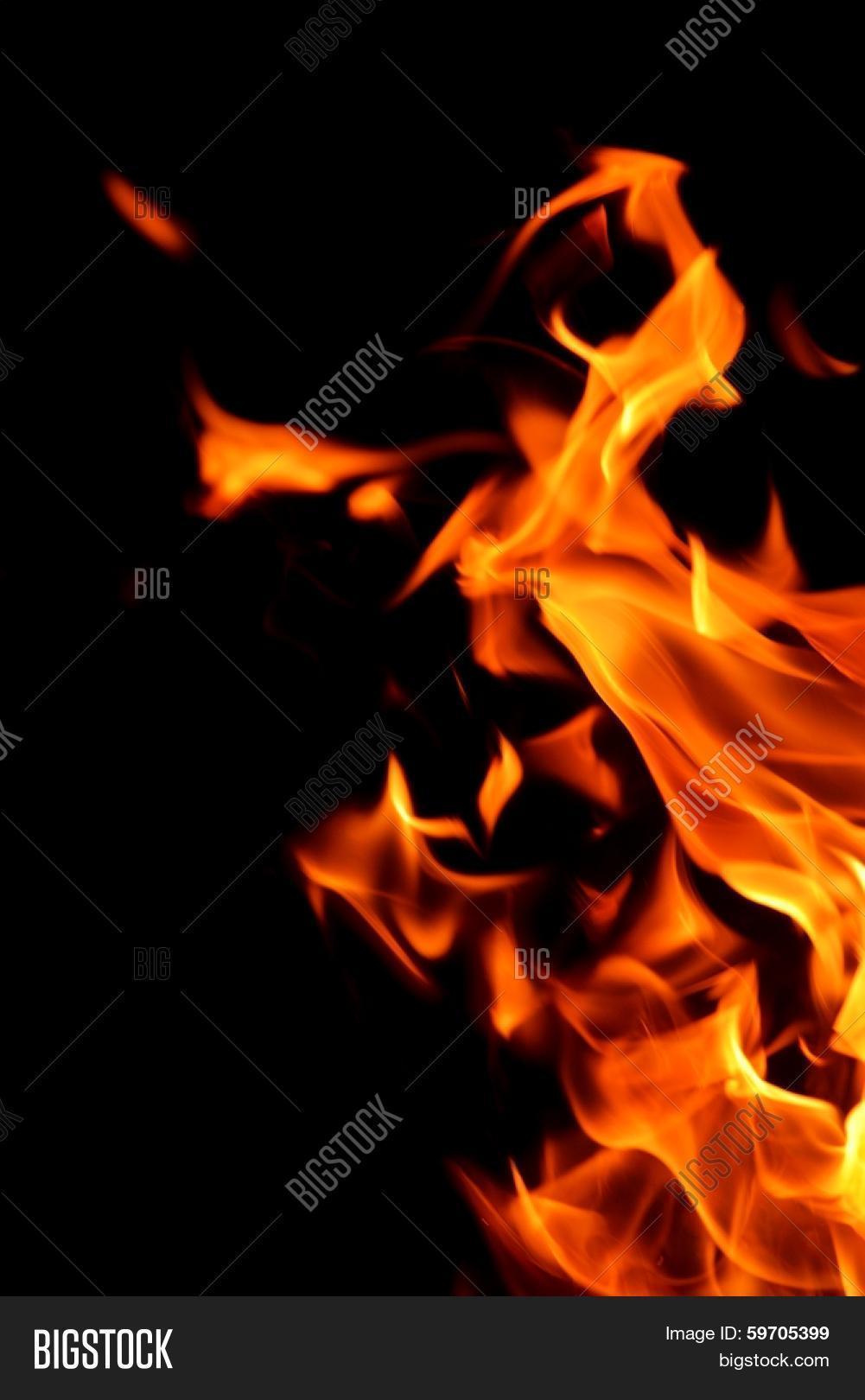 Fire Flame Background Image & Photo (Free Trial) | Bigstock