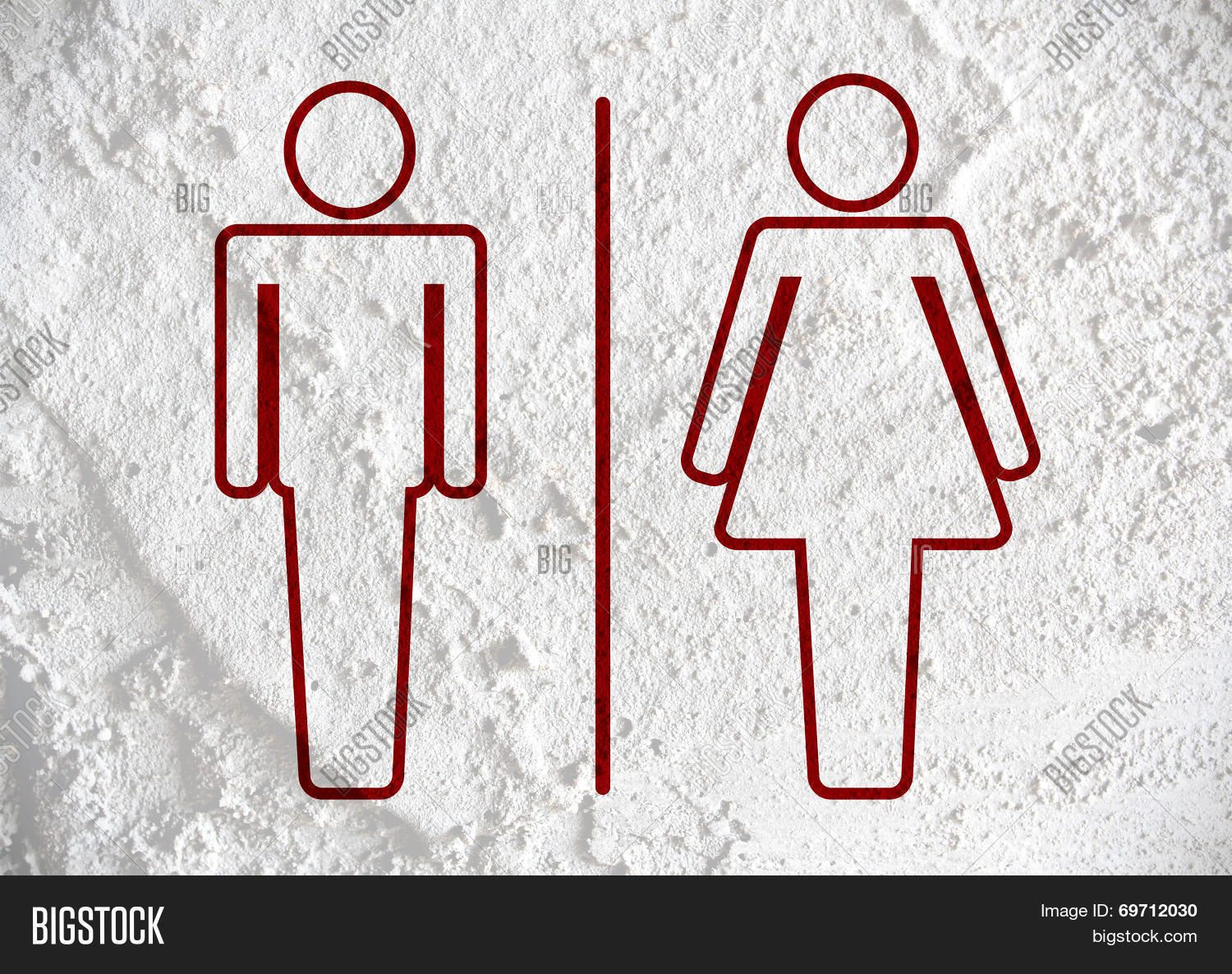 Pictogram Man Woman Image & Photo (Free Trial) | Bigstock