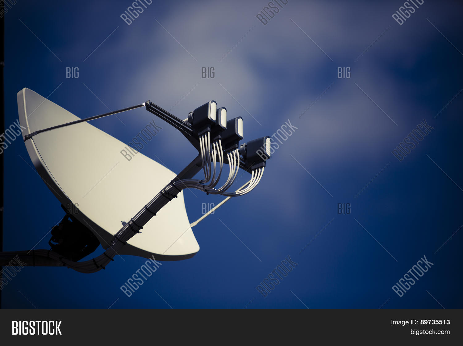 Big Satellite Dish Image & Photo (Free Trial) | Bigstock