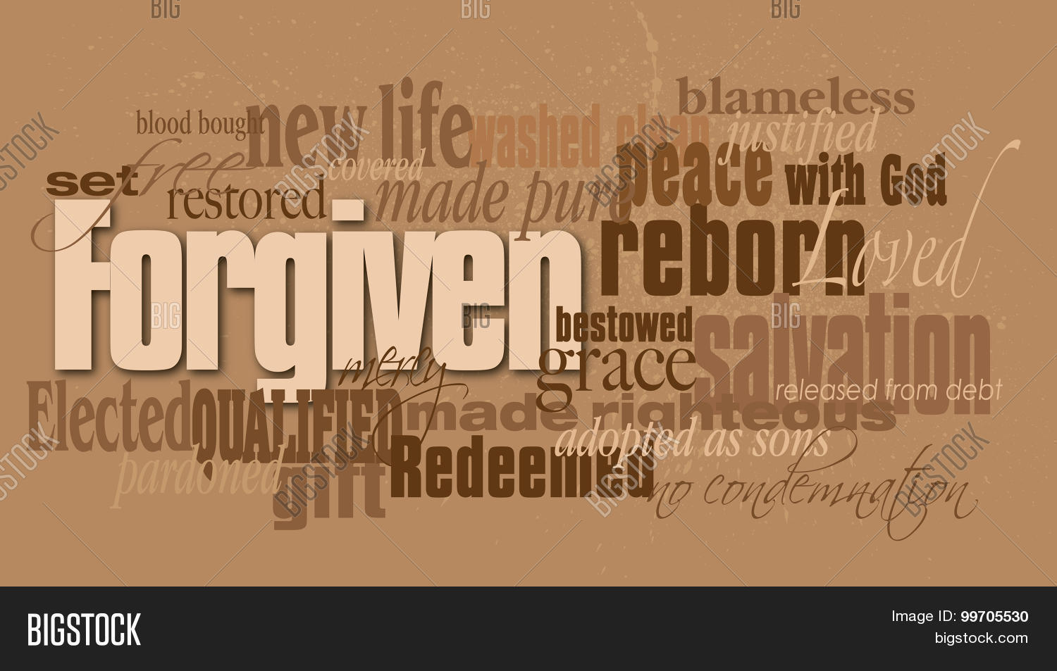 Forgiven Christian Vector & Photo (Free Trial) | Bigstock