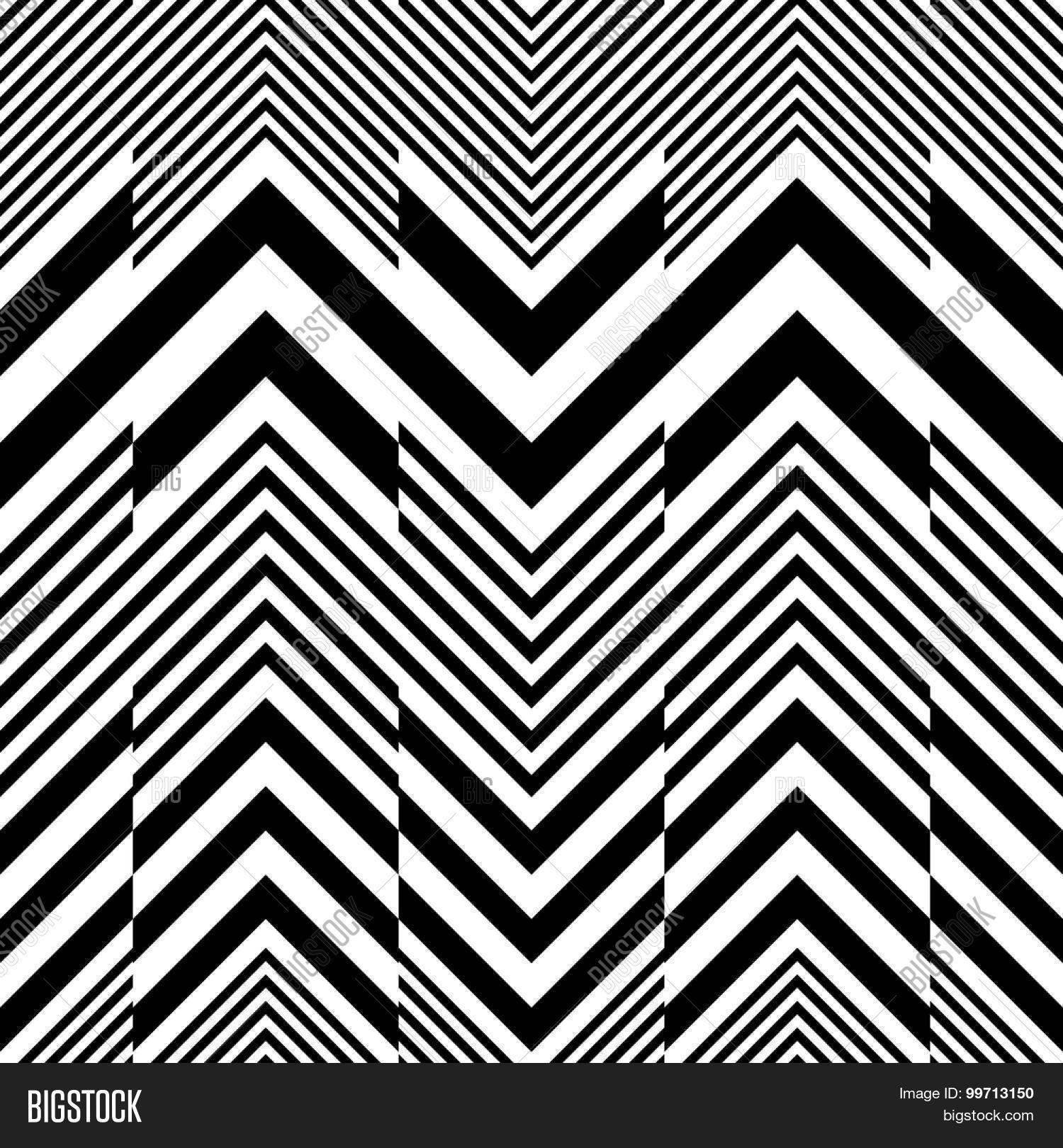 Seamless ZigZag Vector & Photo (Free Trial) | Bigstock