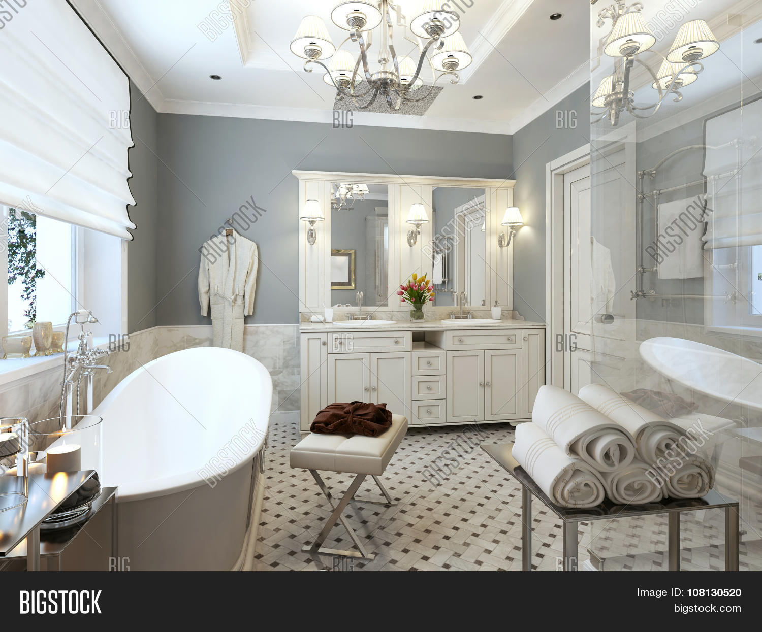 Bright Bathroom Image & Photo (Free Trial) | Bigstock