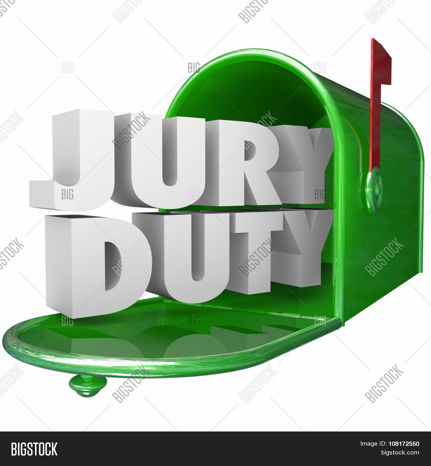 Jury Duty Words 3d Image & Photo (Free Trial) | Bigstock