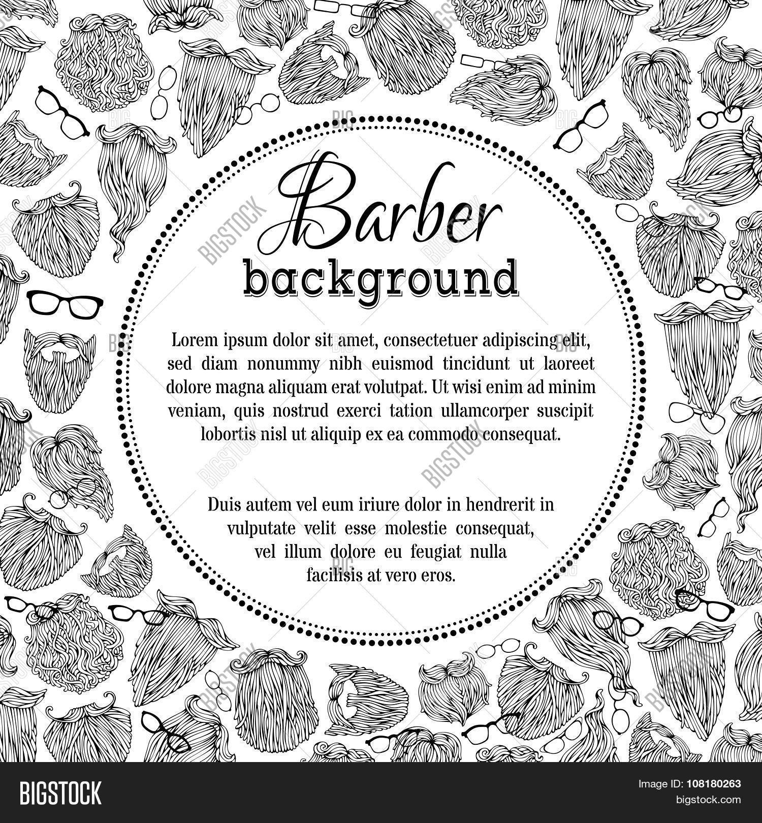 Black White Barber Vector & Photo (Free Trial) | Bigstock